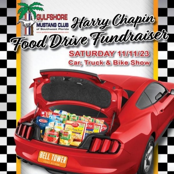 Bell Tower, Gulfshore Mustang Car Club to host annual Harry Cahpin Food ...